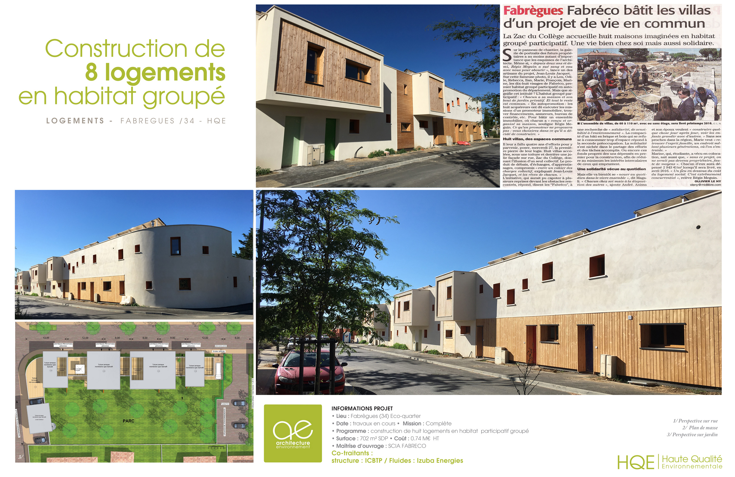 Fabreco – Architecture Environnement PM, Cabinet d'architecture