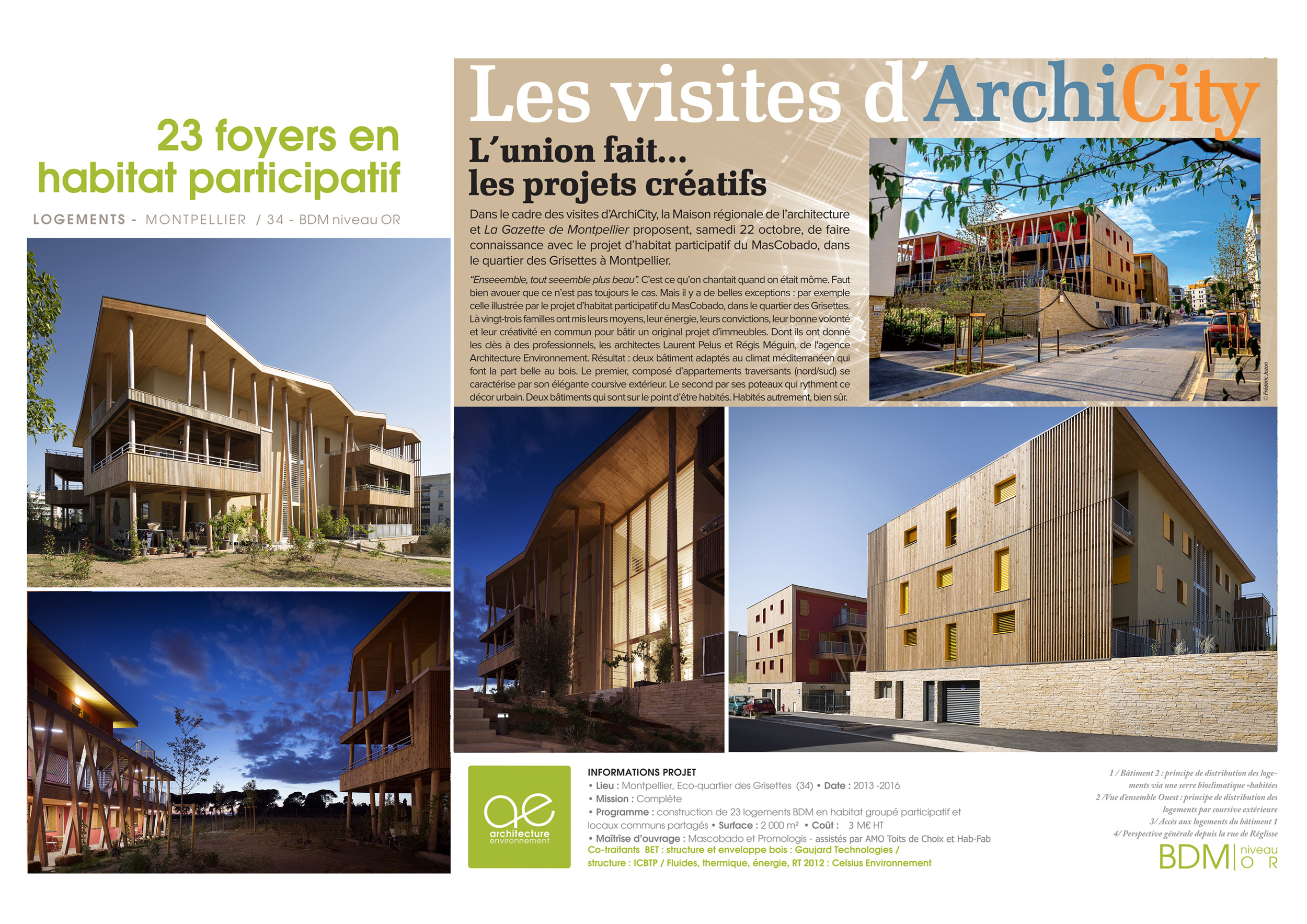 Mascobado – Architecture Environnement PM, Cabinet d'architecture
