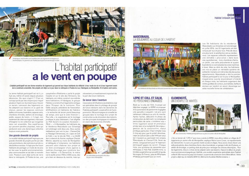 Presse – Architecture Environnement PM, Cabinet d'architecture