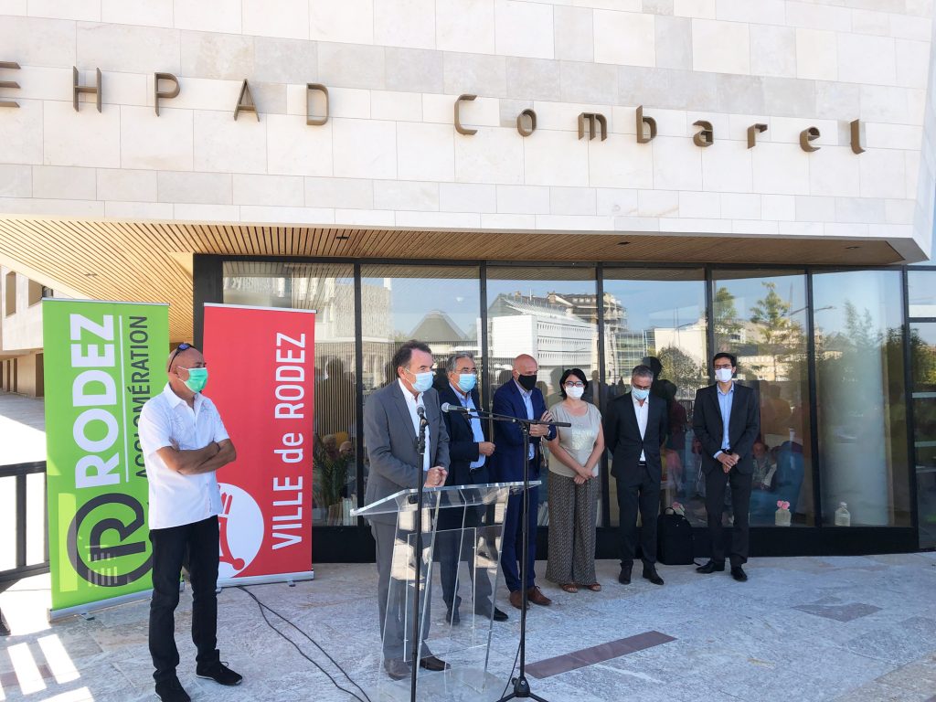 Inauguration de l’EHPAD Combarel à Rodez – Architecture Environnement PM, Cabinet d'architecture